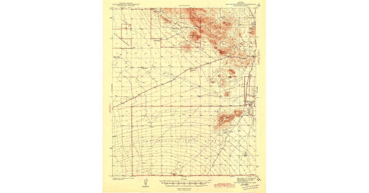 1940s Maps of Tucson, AZ | Pastmaps