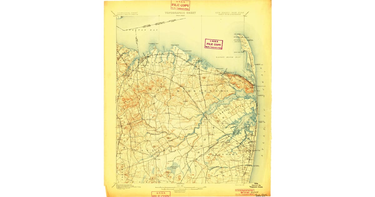 1900-1909 Maps of Keansburg, NJ | Pastmaps