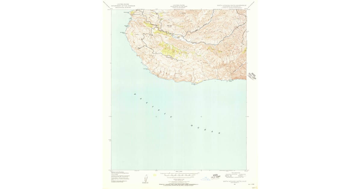 Old Maps of Middle Ranch, CA | Pastmaps