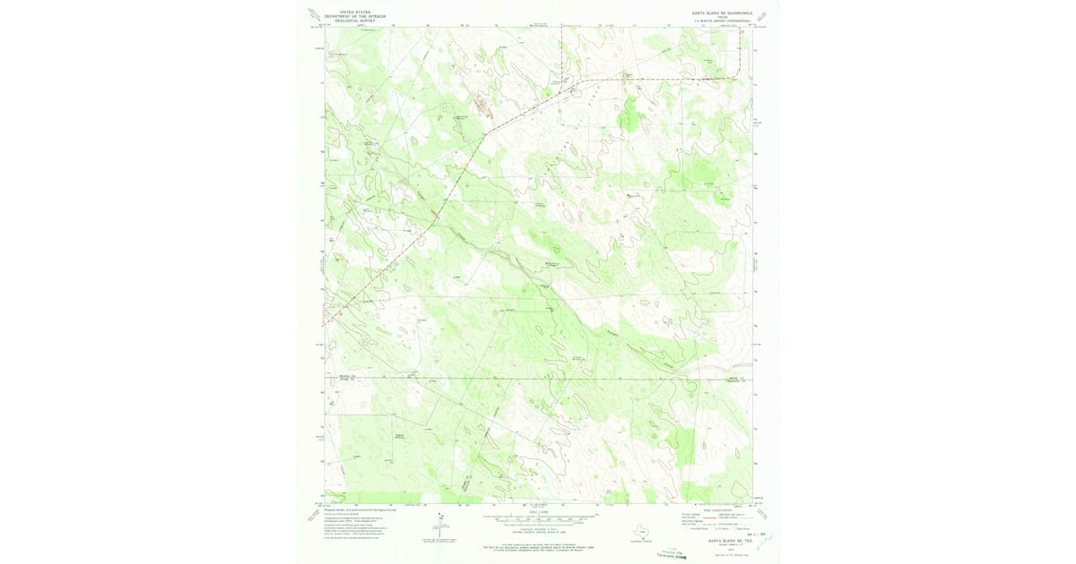 1970s Maps of Brooks County, TX | Pastmaps