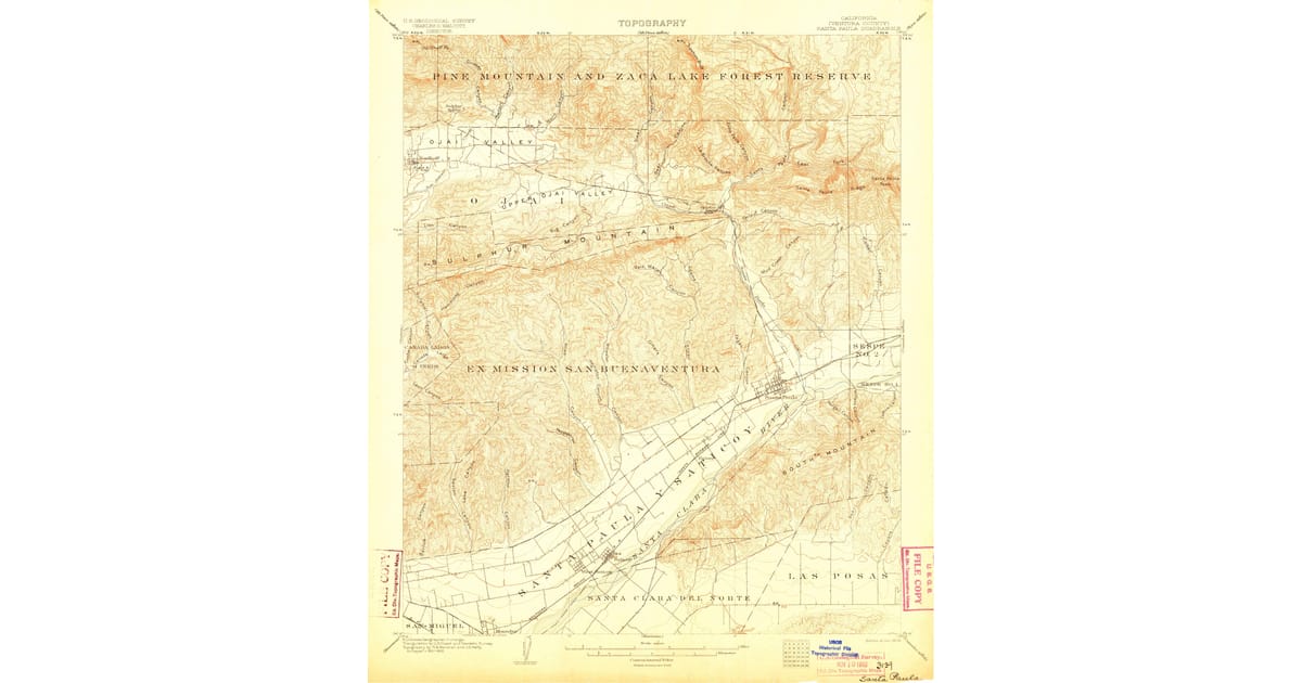 Old Maps of Sulphur Springs, CA | Pastmaps
