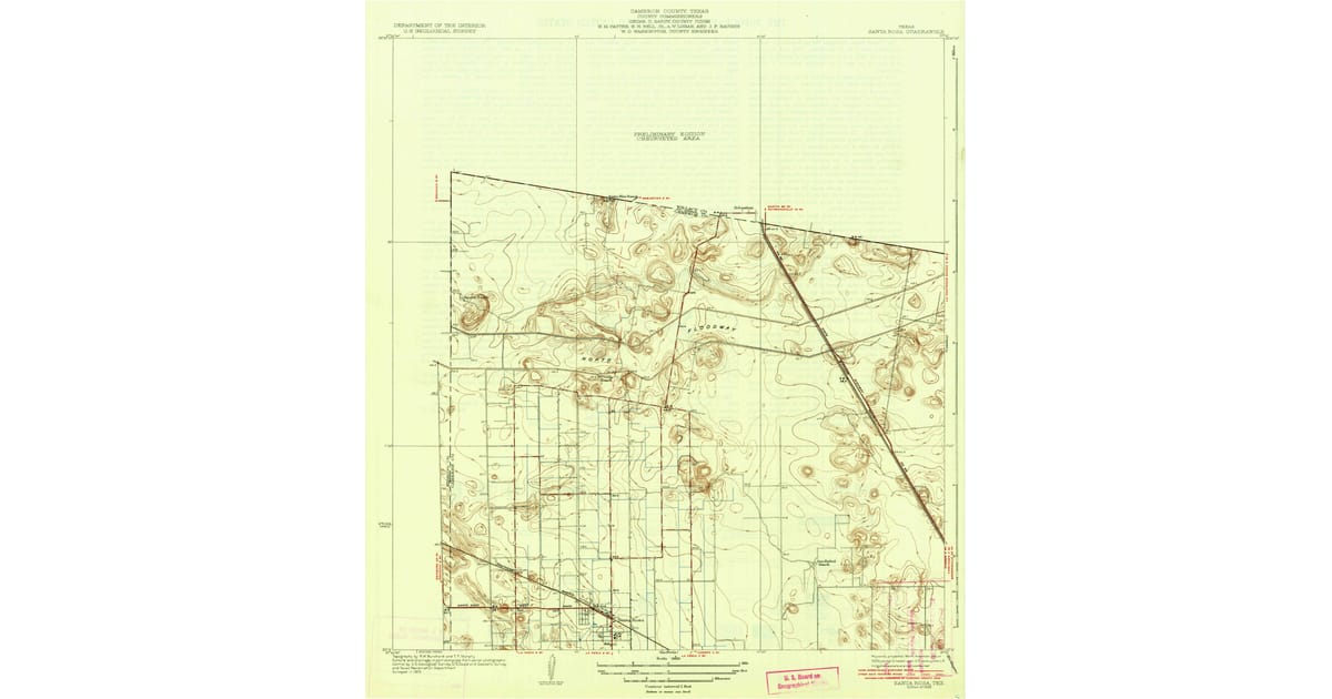 1930s Maps of La Kinina Colonia, TX | Pastmaps