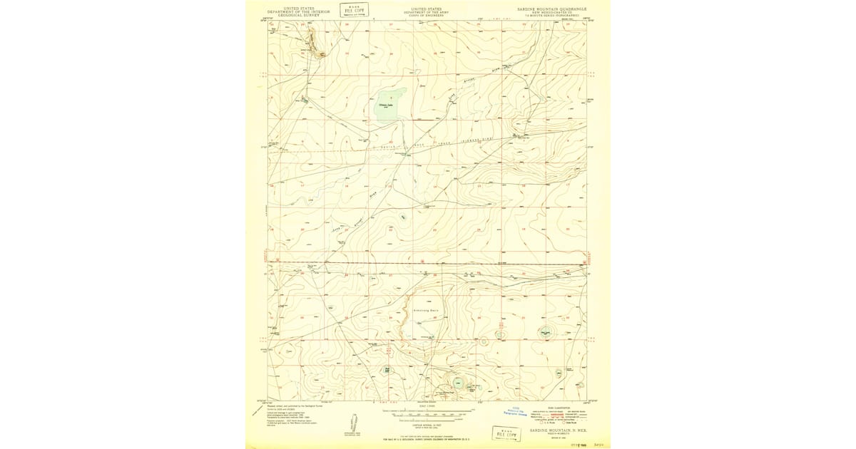 Old Maps of Chaves County, NM | Pastmaps