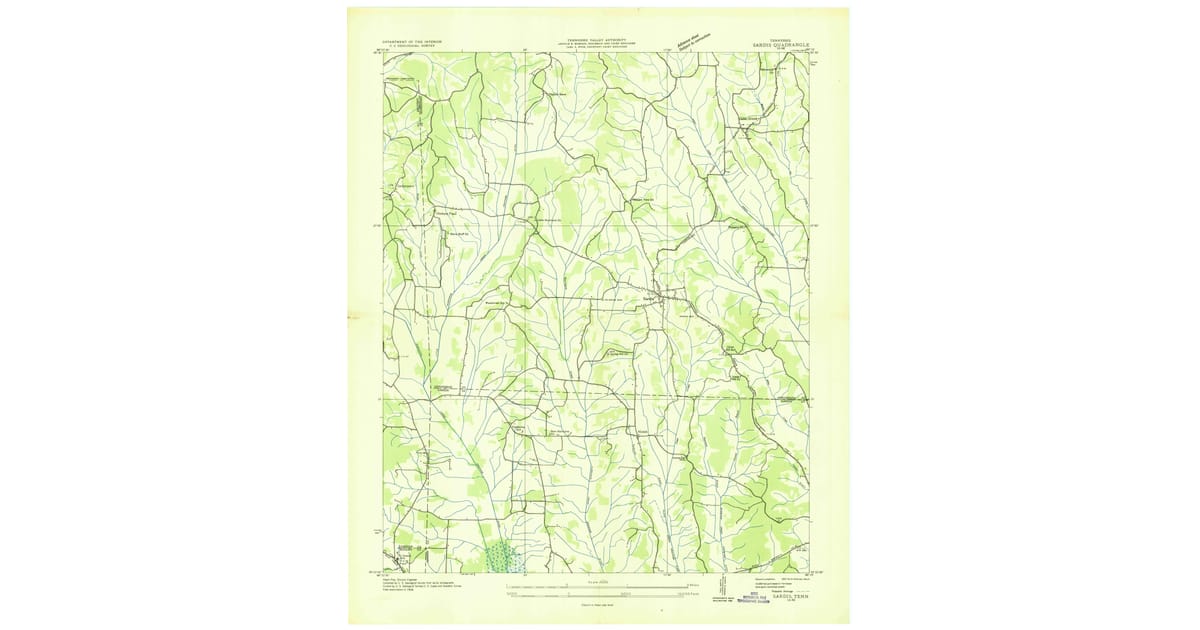 Old Maps of Hinkle, TN | Pastmaps