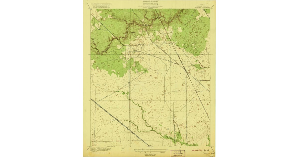 1920s Maps of White Oak Landing, Harris County | Pastmaps