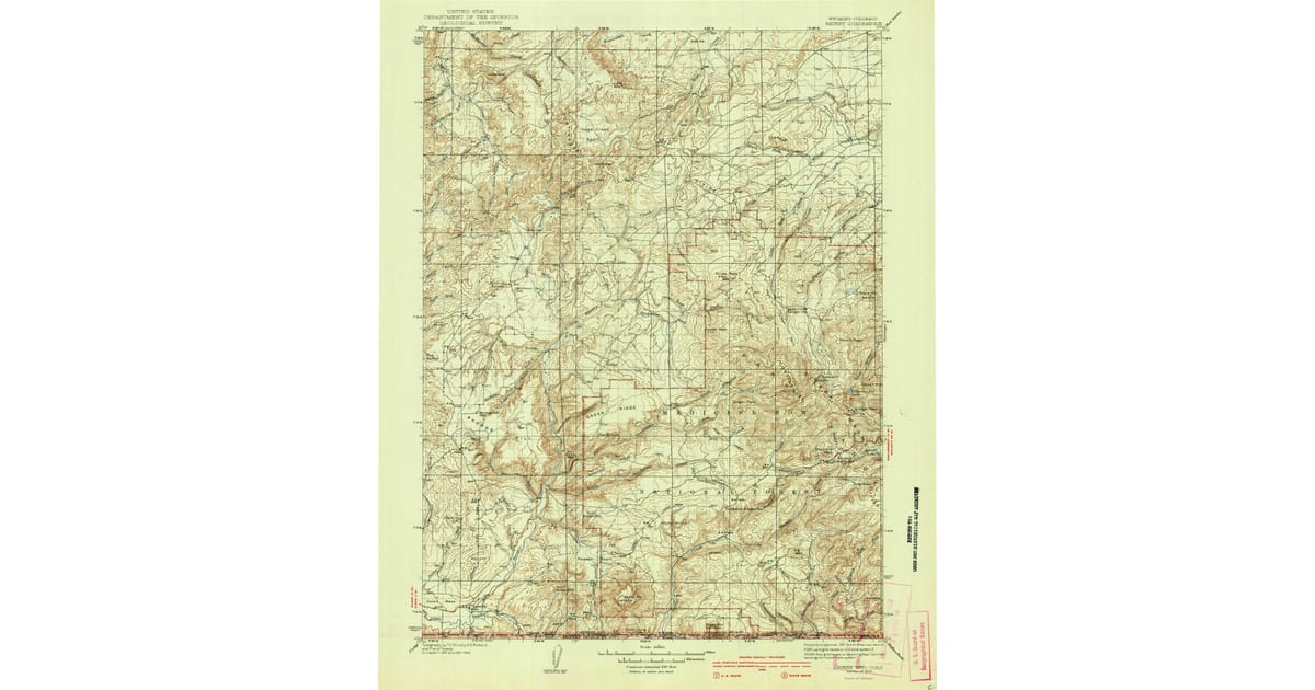 1940 Map of Savery, Carbon County, WY — High-Res | Pastmaps