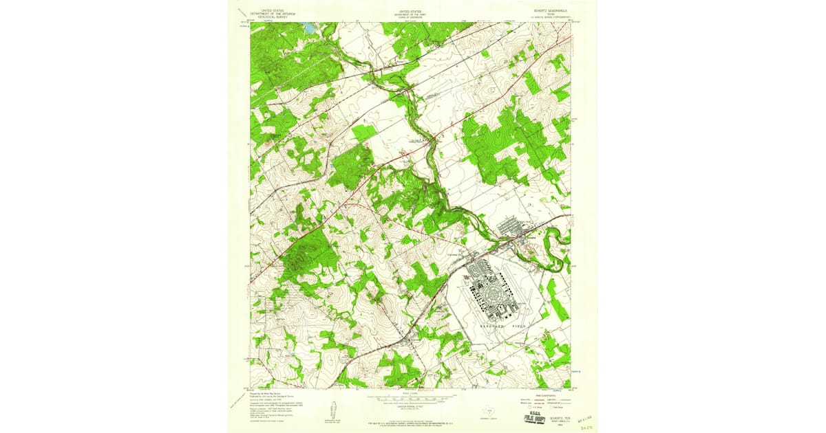 Old Maps of Selma, TX | Pastmaps