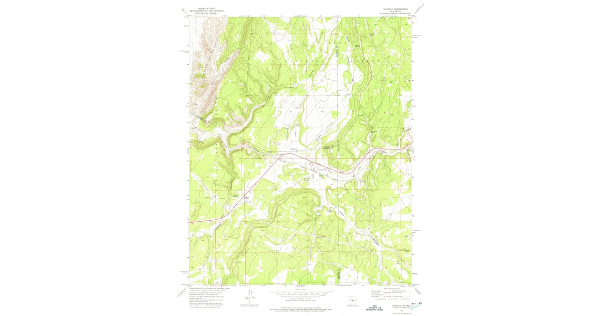1970s Maps of Valencia County, NM | Pastmaps