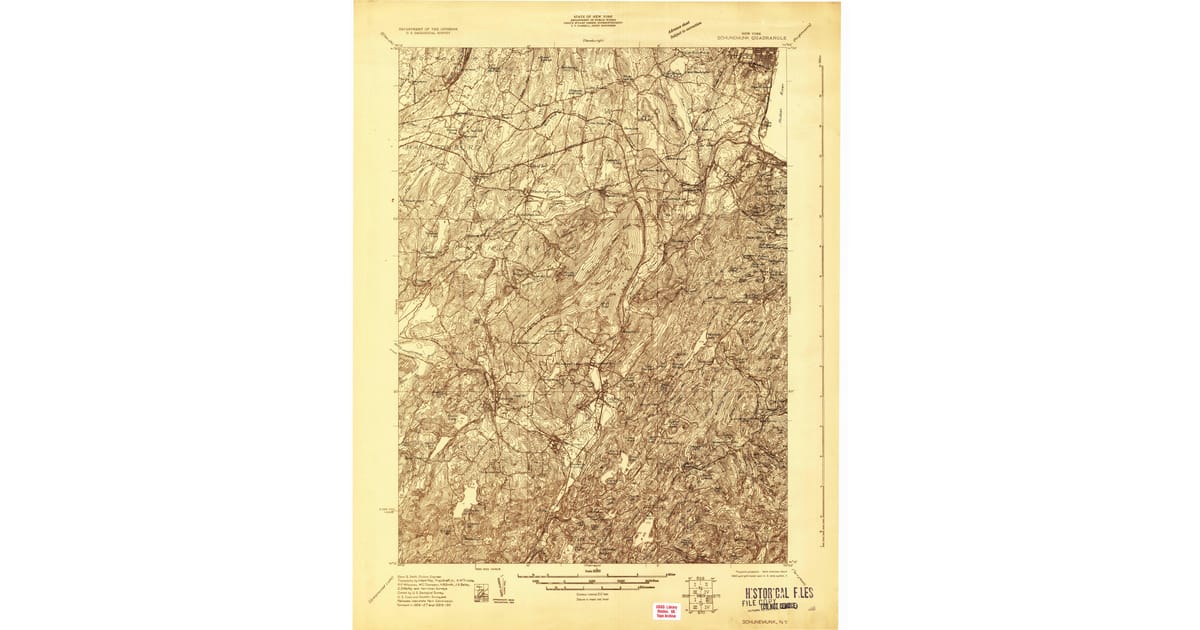 1930s Maps of Skyline Trail, Woodbury | Pastmaps