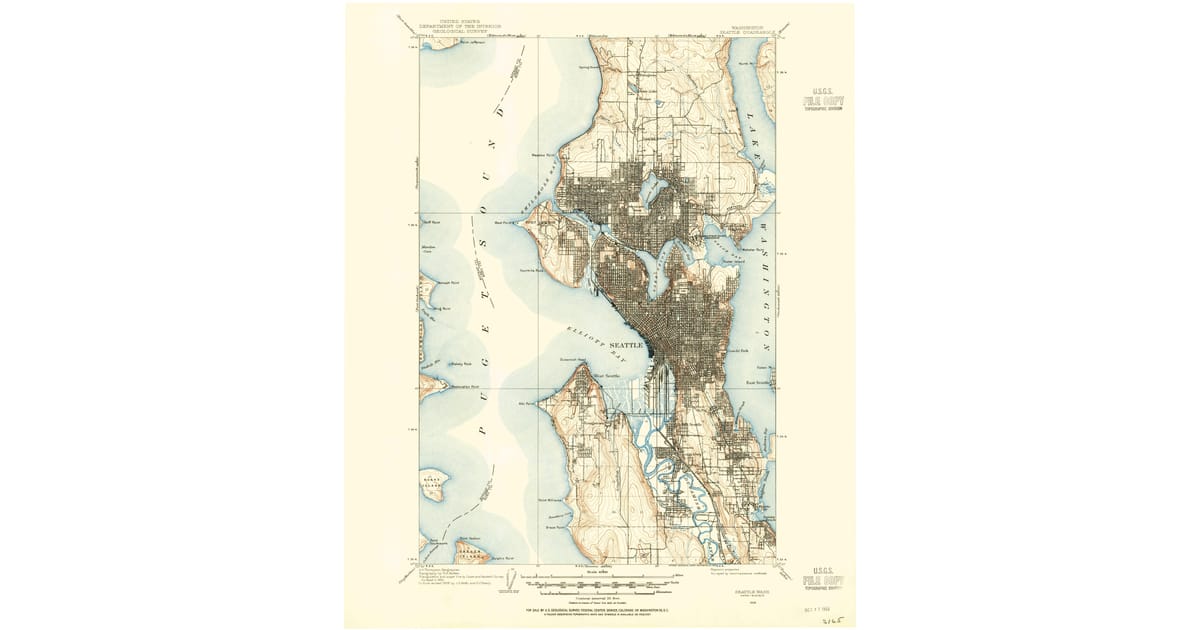 1900s (20th Century) Maps of Capitol Hill, Seattle | Pastmaps