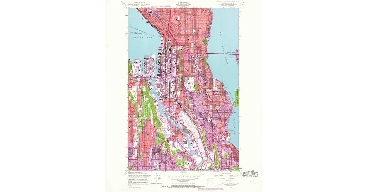 1940s Maps of Rainier Beach, Seattle | Pastmaps
