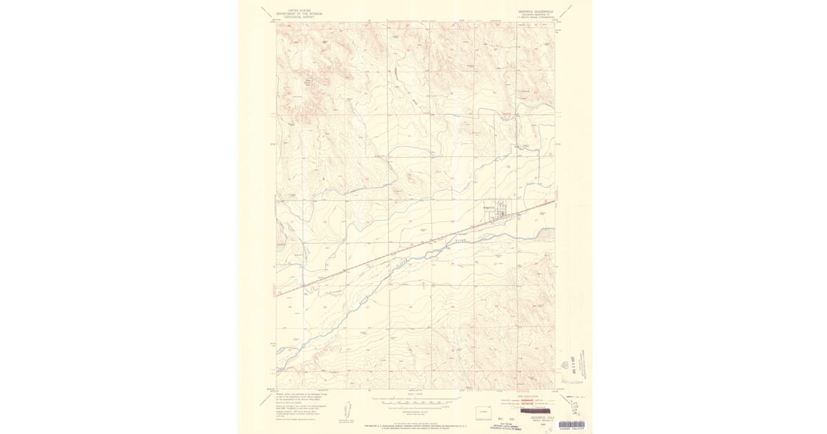 Old Maps of Sedgwick, CO | Pastmaps