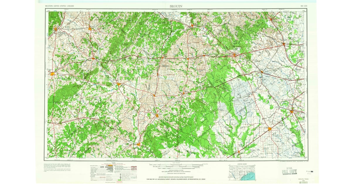 Old Maps of Hahn, TX for Hiking & Exploration | Pastmaps