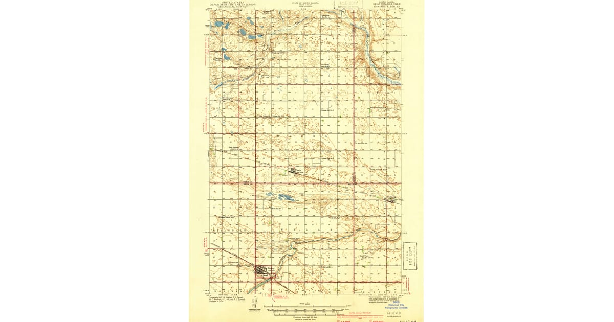Old Maps of Harvey, ND | Pastmaps