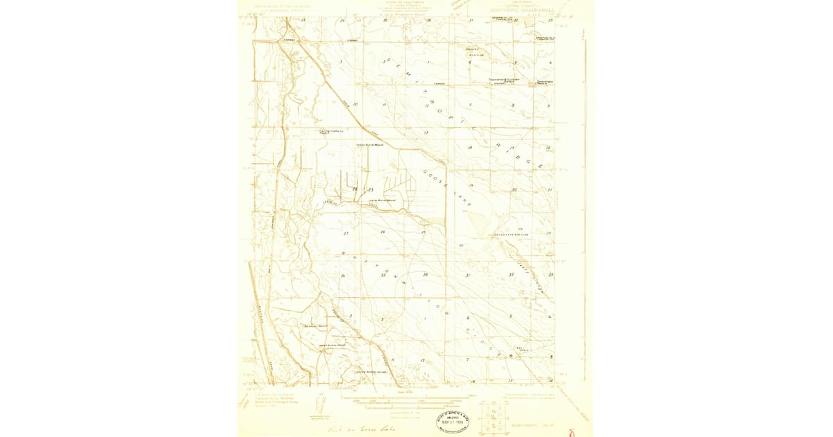 1920s Maps of Blue Moon Ranch, CA | Pastmaps
