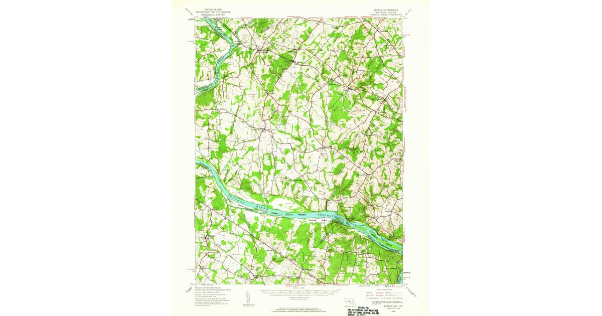 1940s Maps of Southglen At University Center, Loudoun County | Pastmaps