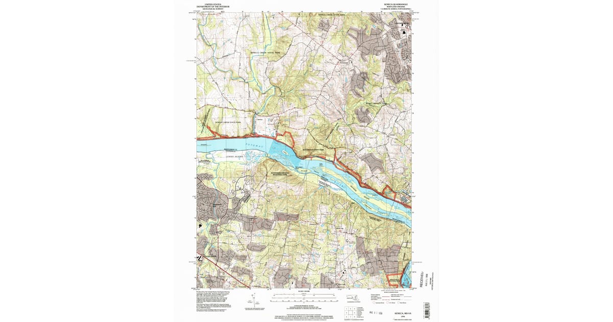1990s Maps of Travilah Acres, Montgomery County | Pastmaps