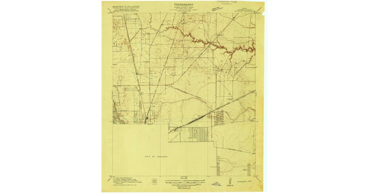 Old Maps of Settegast, Houston | Pastmaps