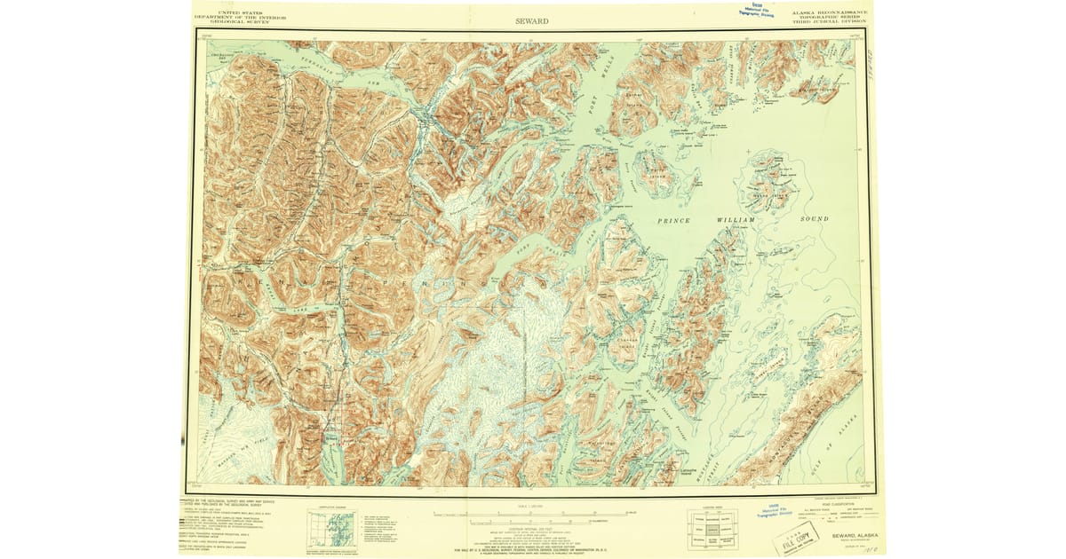 1950s Maps of Anchorage, AK | Pastmaps