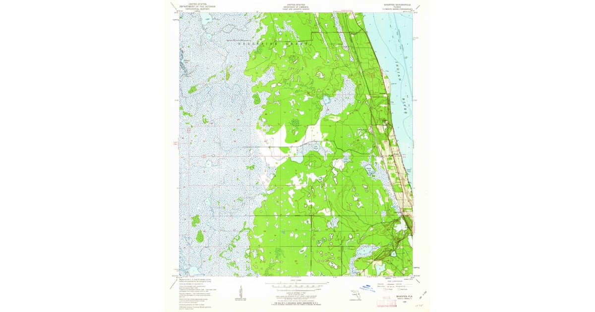 Old Maps of Orange County, FL for Hiking & Exploration | Pastmaps