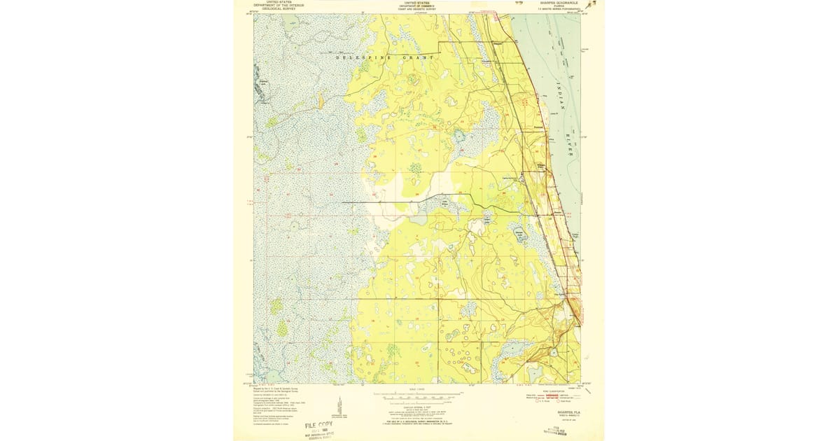 1950s Maps of Orange County, FL | Pastmaps