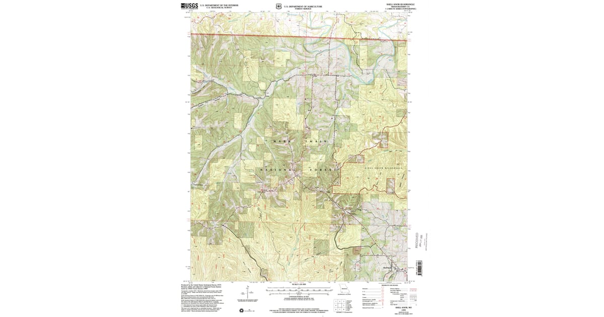 1990s Maps of Cato, MO | Pastmaps