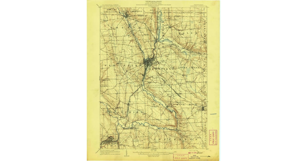 Old Maps of Sharpsville, PA | Pastmaps