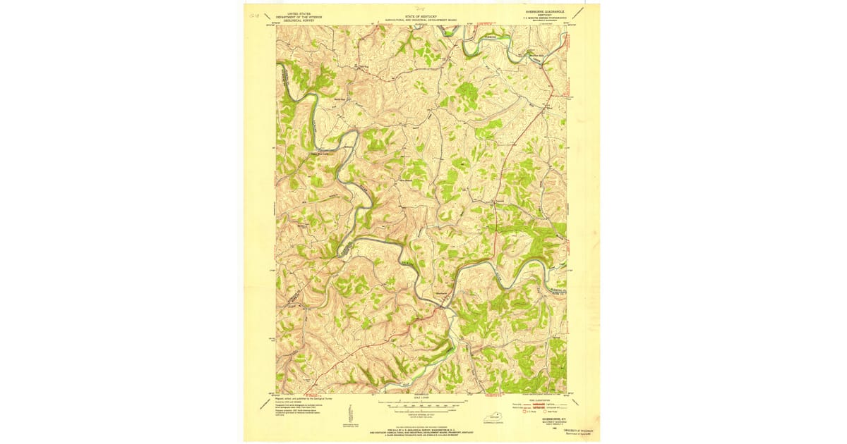 Old Maps of Hill Top, KY | Pastmaps