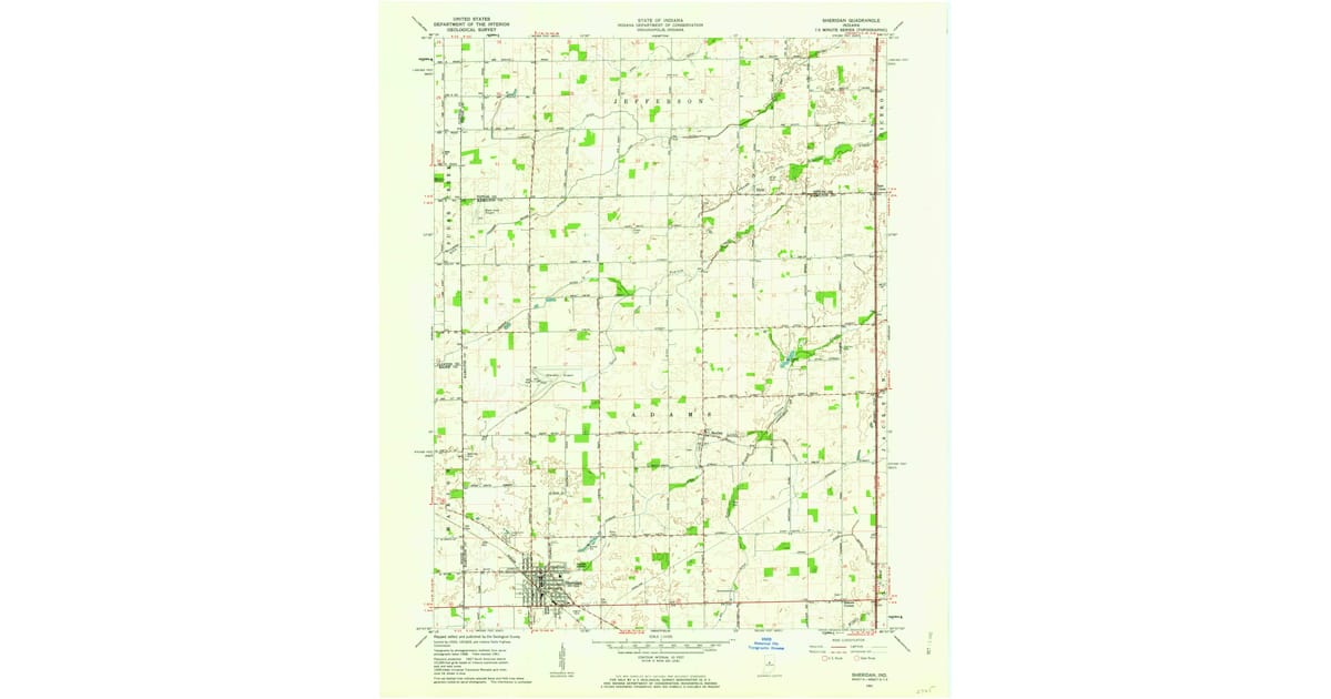 1960s Maps of Boone County, IN | Pastmaps