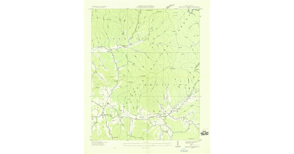 Old Historical Maps of Elf, NC | Pastmaps