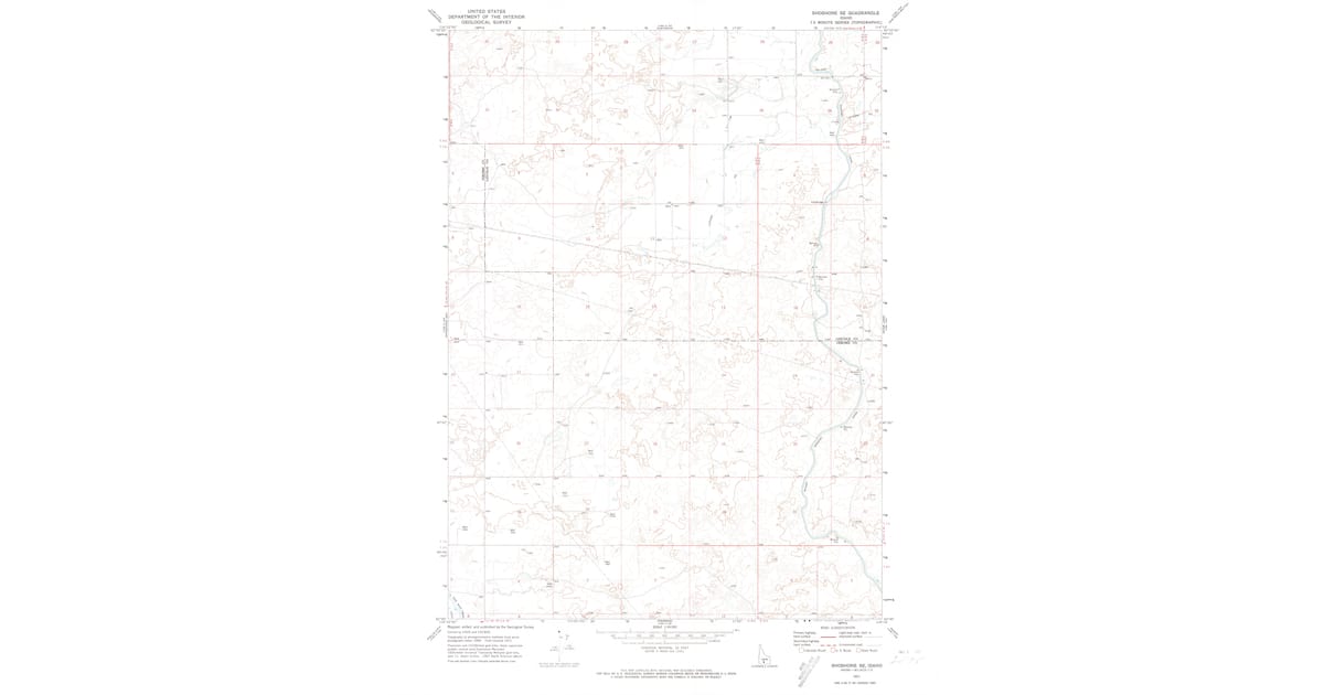 1970s Maps of Jerome County, ID | Pastmaps