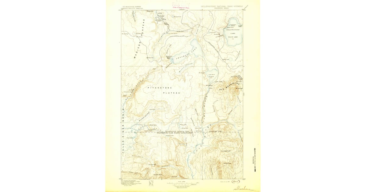1890s Maps of Teton County, WY | Pastmaps