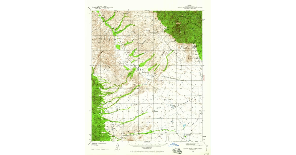 Old Maps of Sunset, AZ | Pastmaps