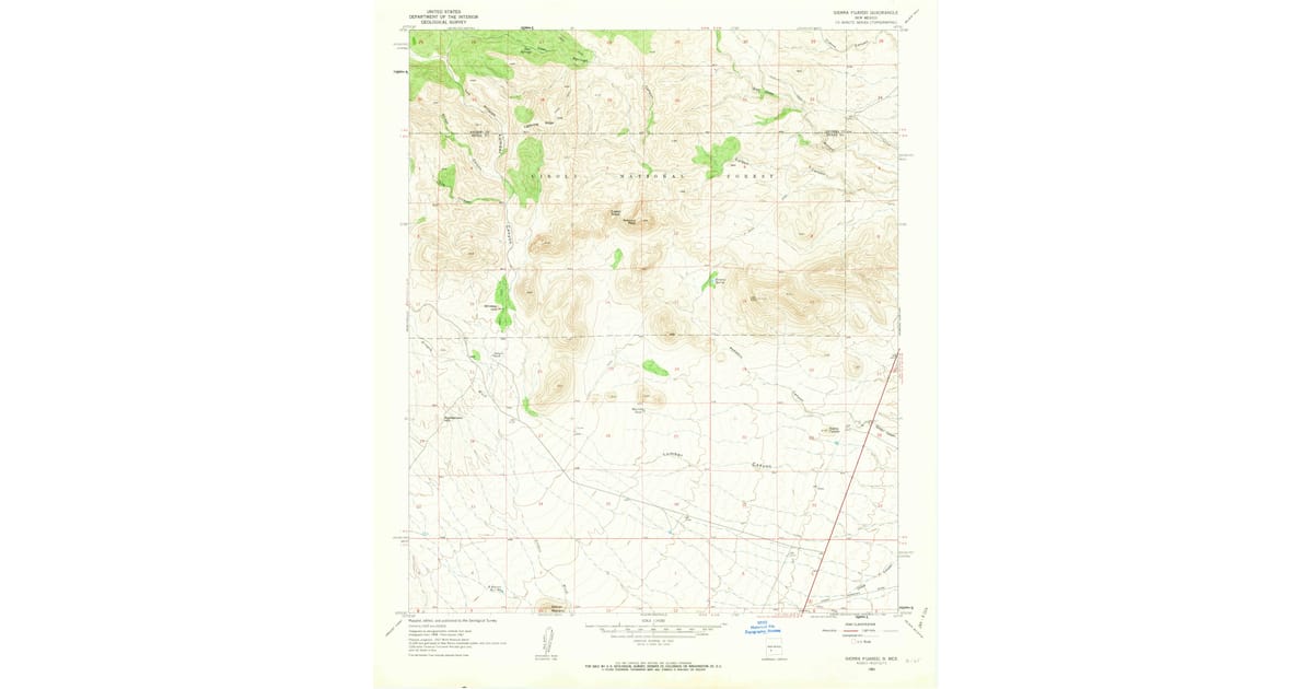 1960s Maps of Socorro County, NM | Pastmaps