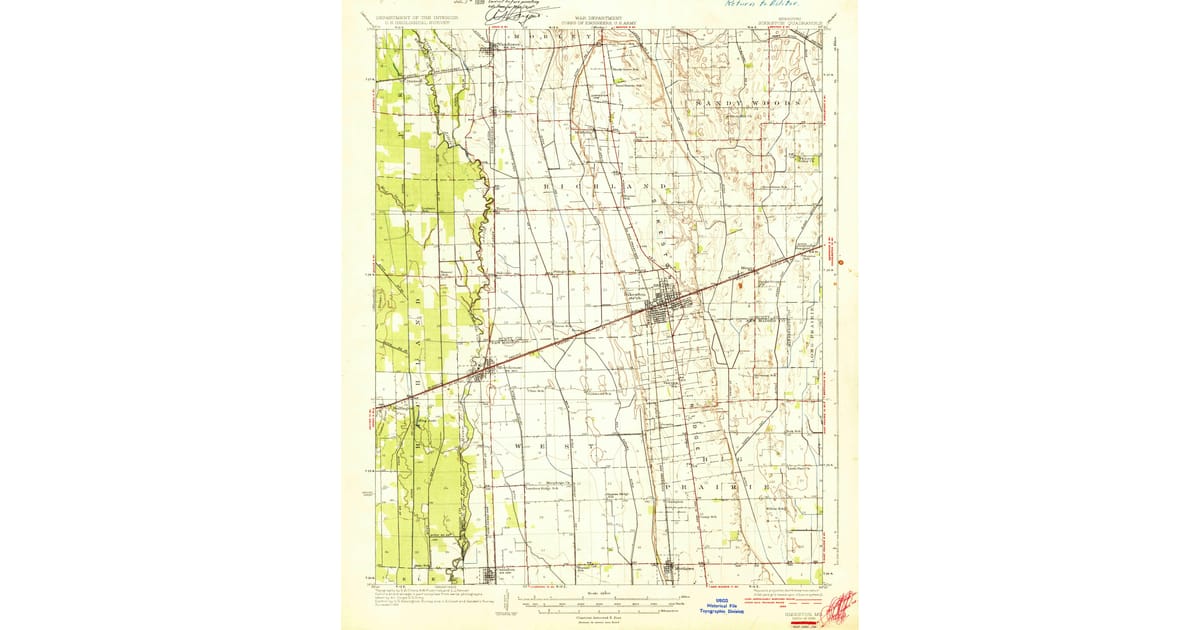 Old Maps of Stoddard County, MO for Hiking & Exploration | Pastmaps