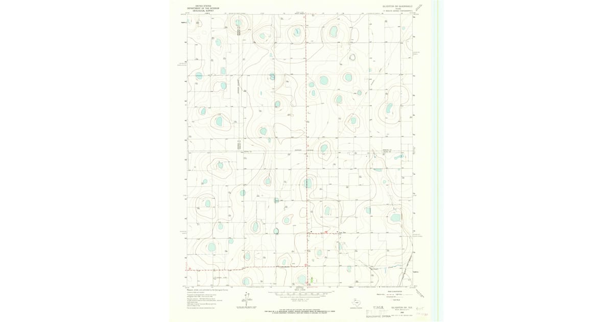 1960s Maps of Lone Star, TX | Pastmaps