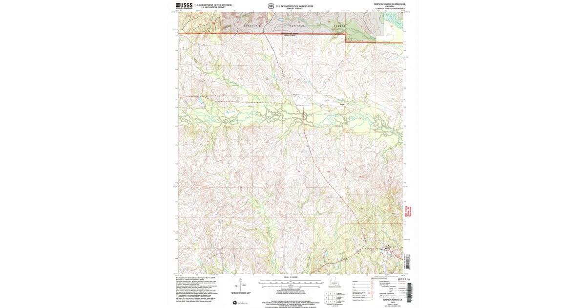 2000s (21st Century) Maps of Simpson, LA | Pastmaps