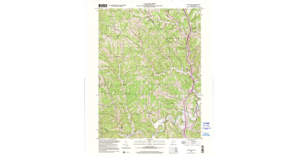 2000-2009 Maps of Sissonville, WV | Pastmaps