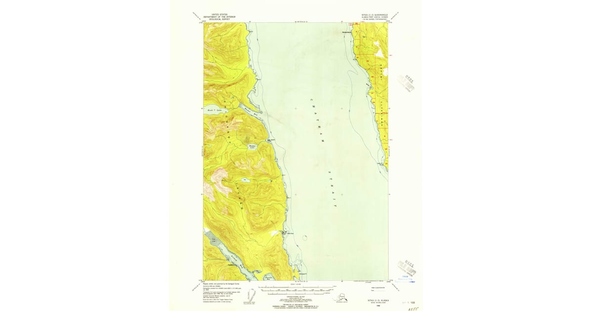 1900s (20th Century) Maps of Chatham, AK | Pastmaps