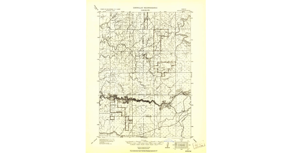 1928 Map of Sitkum, Coos County, OR — High-Res | Pastmaps