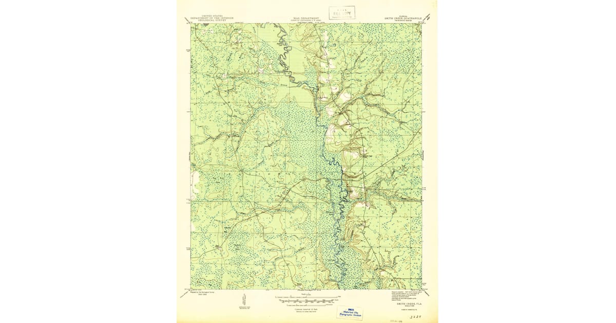 Old Maps of Smith Creek, FL | Pastmaps