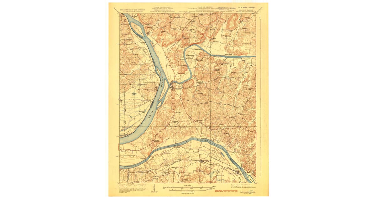 Old Maps of Marshall County, KY | Pastmaps