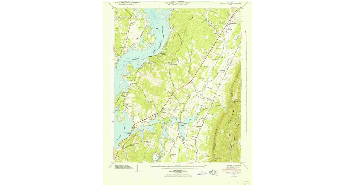 1940s Maps of The Farm at Hampton Meadows, Hamilton County | Pastmaps