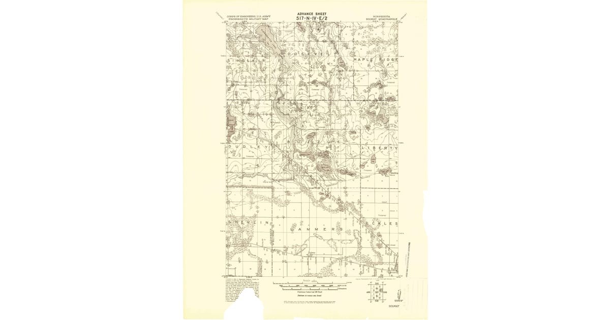 Old Maps of Solway, MN | Pastmaps