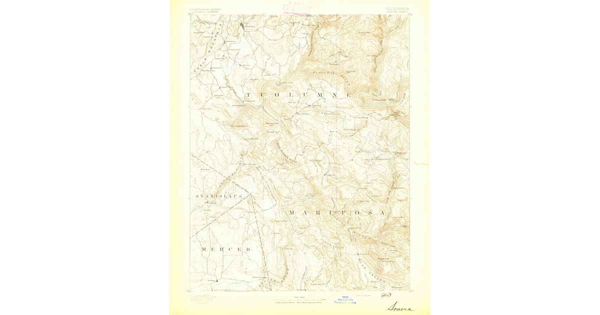 Old Maps of Quail Hollow, CA | Pastmaps