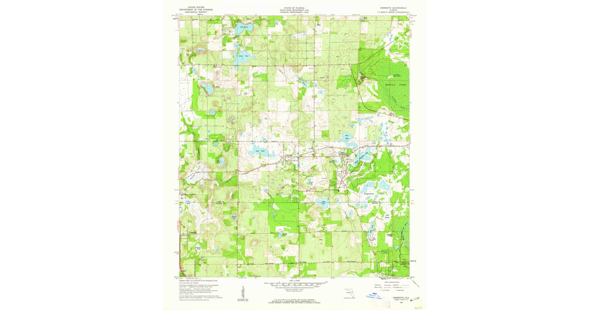 1960s Maps of Orange County, FL | Pastmaps