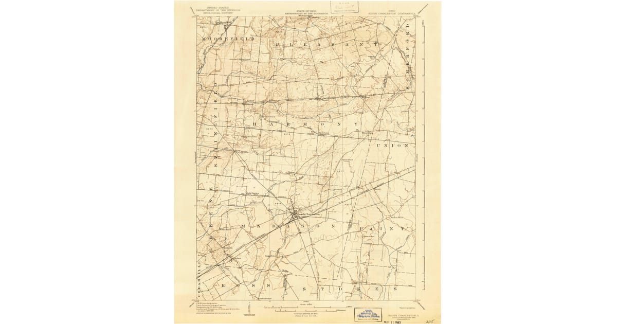 Old Maps of Dolly Varden, OH | Pastmaps