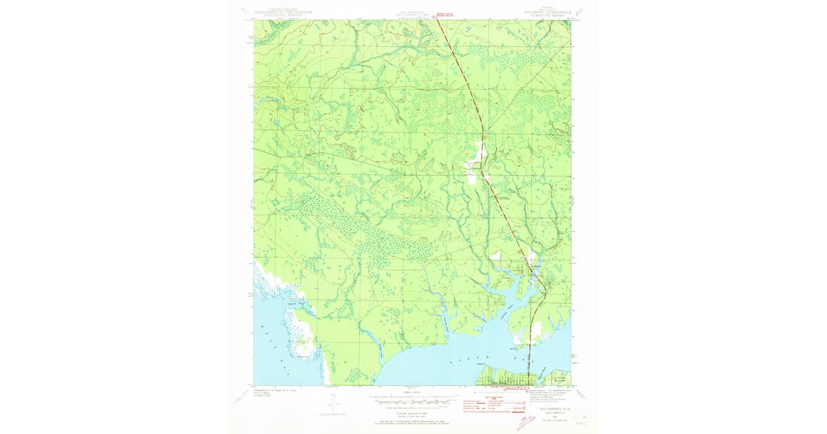 Old Maps of Southport, FL | Pastmaps