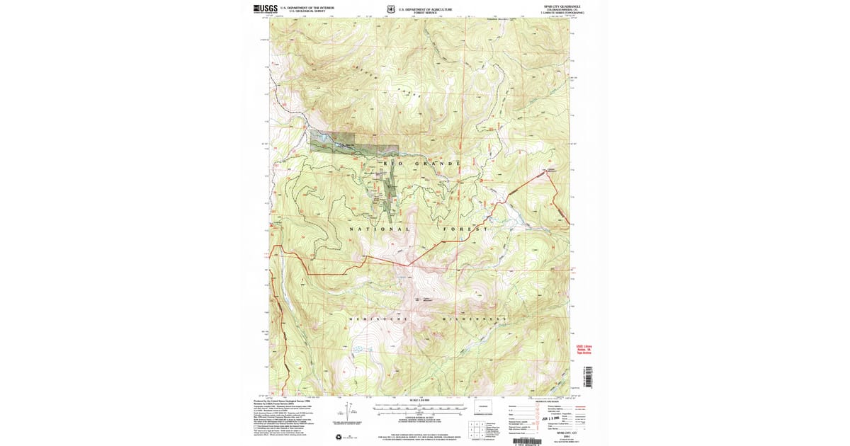 2000s (21st Century) Maps of Spar City, CO | Pastmaps