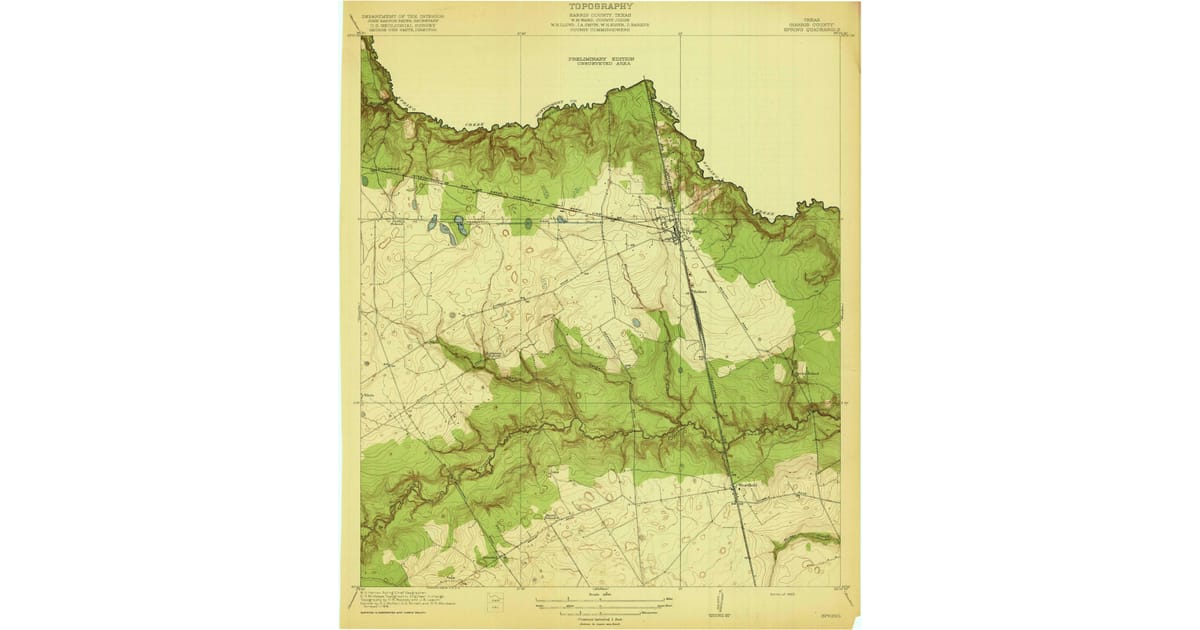 1920s Maps of Montgomery County, TX | Pastmaps